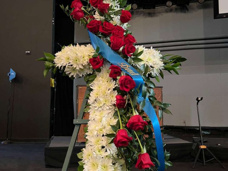 Large Flower Arrangements for Funerals | Eternally Loved